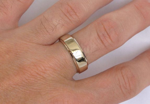 Mens wedding band, Wide mens wedding ring | Benati