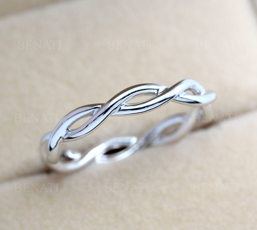 Infinity Wedding Ring, Wedding Infinity Ring | Benati