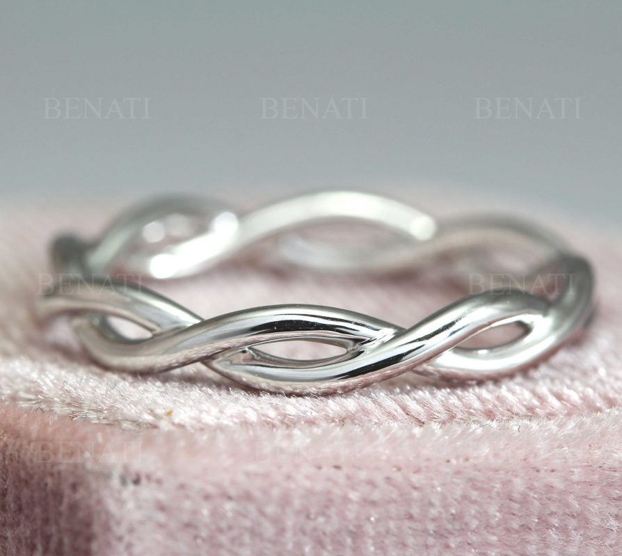 Infinity Wedding Ring, Wedding Infinity Ring | Benati